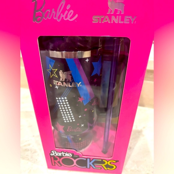Barbie | Dining | Stanley Limited Edition Barbie Tumblers With Handles ...